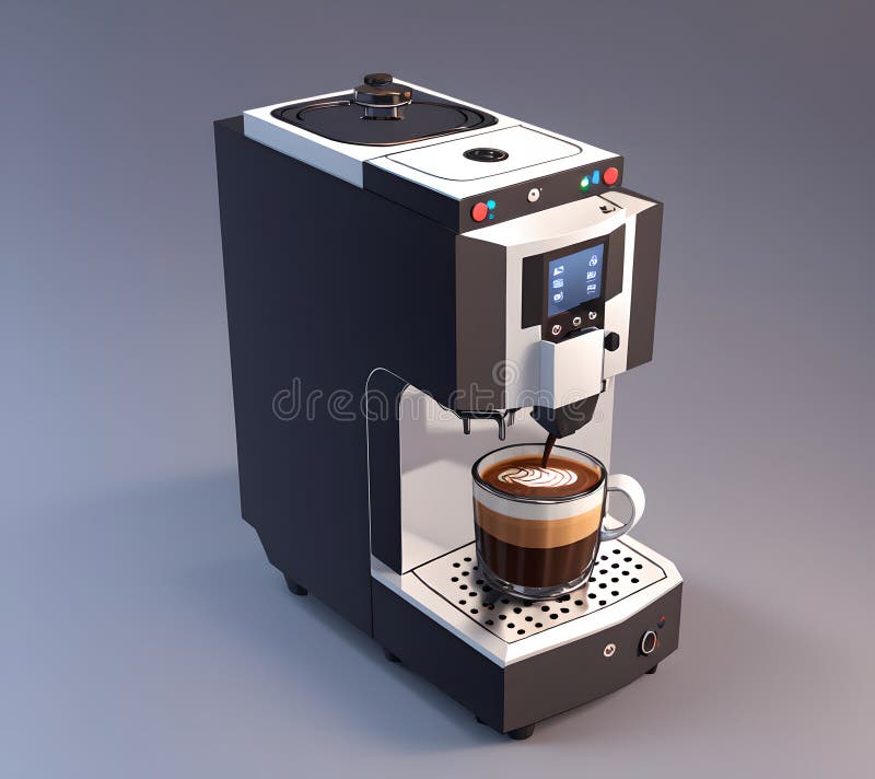 Espresso Machine Isometric Stock Illustrations – 1,843 Espresso Machine ...