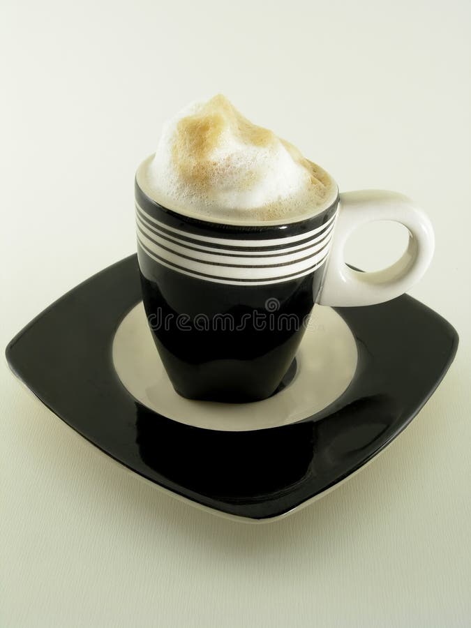 Espresso in demitasse stock photo. Image of head, morning - 633462
