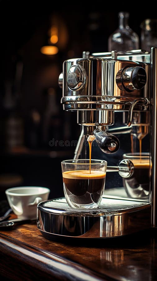Espresso Elegance: Precision in Brewing the Perfect Cup Stock ...