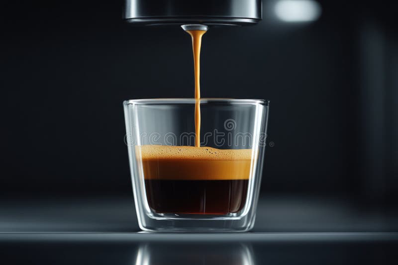 Espresso Flowing Cup Dark Setting Stock Photos - Free & Royalty-Free ...