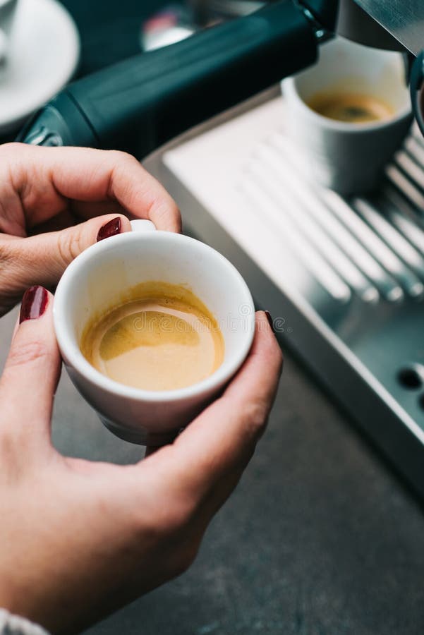 Espresso stock photo. Image of fresh, holding, small - 81774754