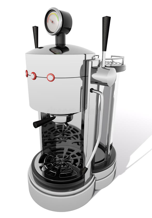 Espresso machine stock illustration. Illustration of brew - 28258312