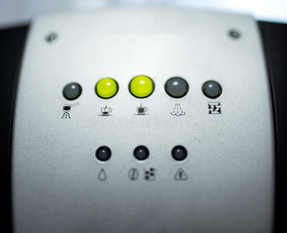 Espresso Machine Mode Selector Stock Image - Image of cafe, coffee ...