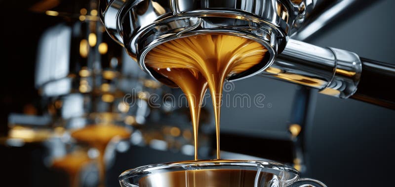 Rich Coffee Beans Aromatic CloseUp Stock Photo - Image of exotic ...