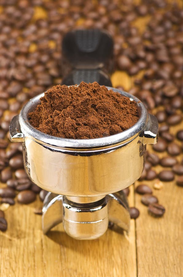 Espresso Machine Group Head Stock Image - Image of espresso, strong ...