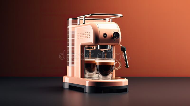 An Espresso Machine in a Modern Kitchen Setting, Capturing Its ...