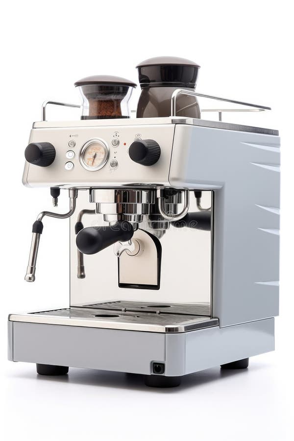 An Espresso Machine on a White Background. Perfect for Coffee Lovers ...