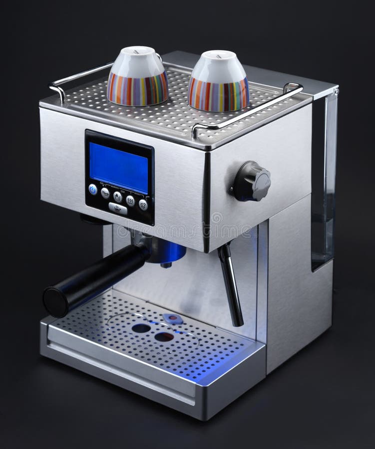 Coffee machine stock photo. Image of hotel, espresso - 24011088
