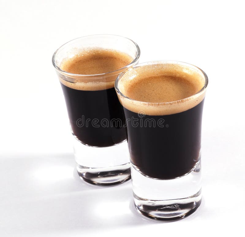 Espresso shots stock photo. Image of strong, bubbles, baristas - 3682224