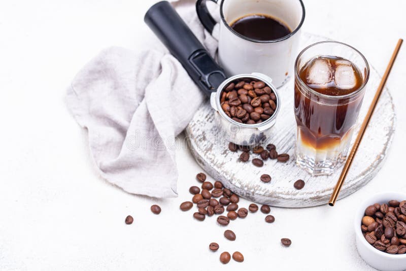 Espresso Tonic, Trendy Coffee Drink Stock Image - Image of beverage ...