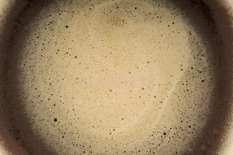 Espuma De Café Com Textura Macro De Bolhas Bebida De Espuma Imagem de ...