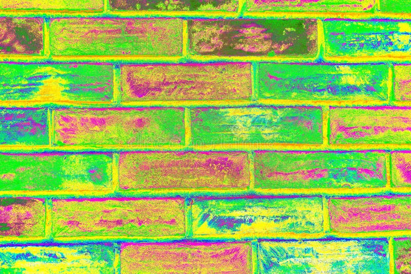 Esquema Colorido De Cores Modificado Com Brickwork Abstract Colorido ...