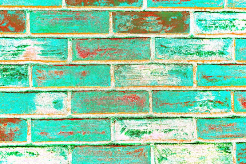 Esquema Colorido De Cores Modificado Com Brickwork Abstract Colorido ...