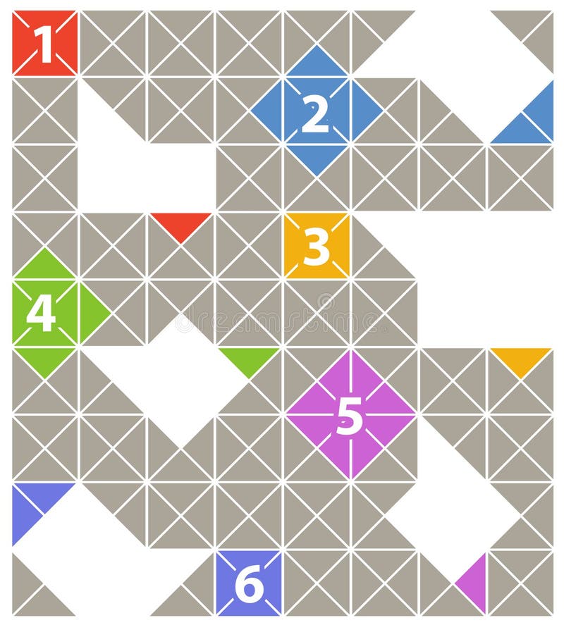 Esquema de color moderno ilustración del vector. Ilustración de ...