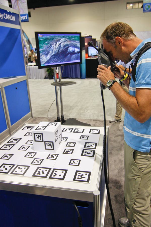 ESRI User Conference - Vendor on Trade Floor Editorial Image - Image of ...