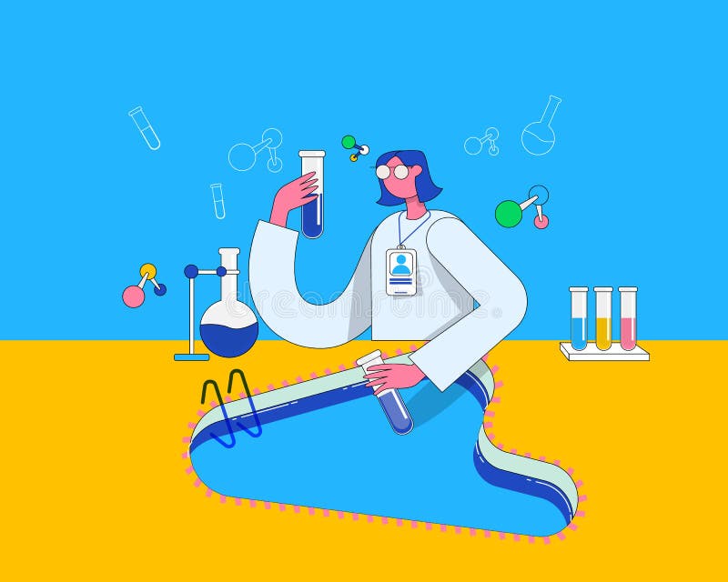 Essai De L'eau De Piscine Conception Vectorielle Illustration Stock ...