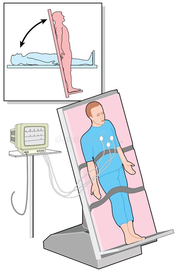 Essai De Table D'inclinaison Illustration de Vecteur - Illustration du ...
