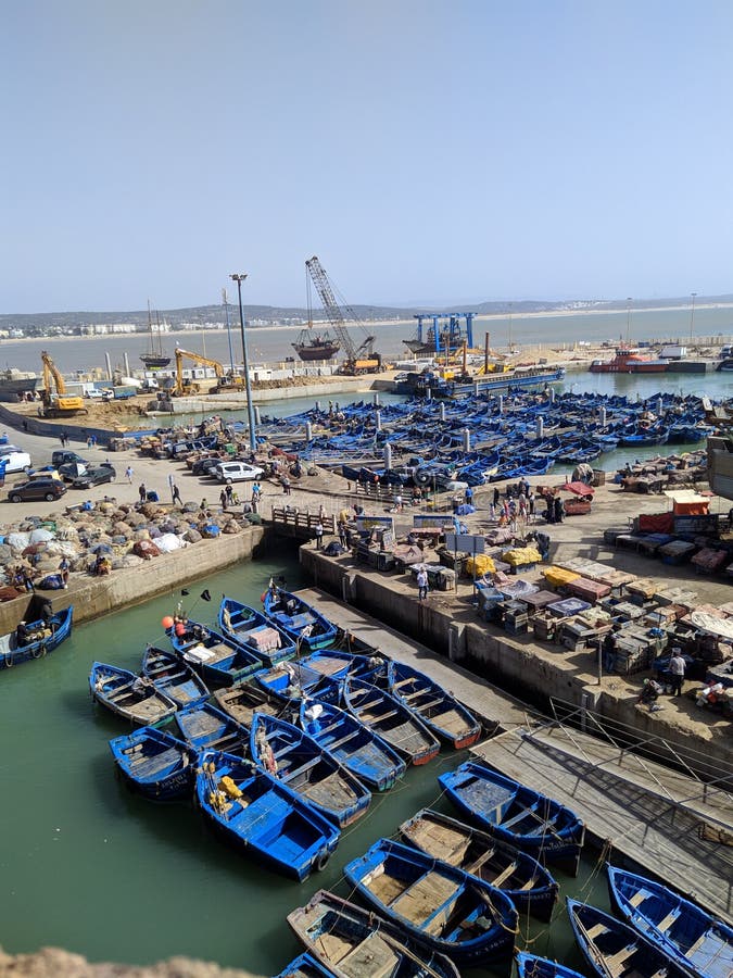 Essaouira beach stock photo. Image of essaouira, naturesky - 159201816