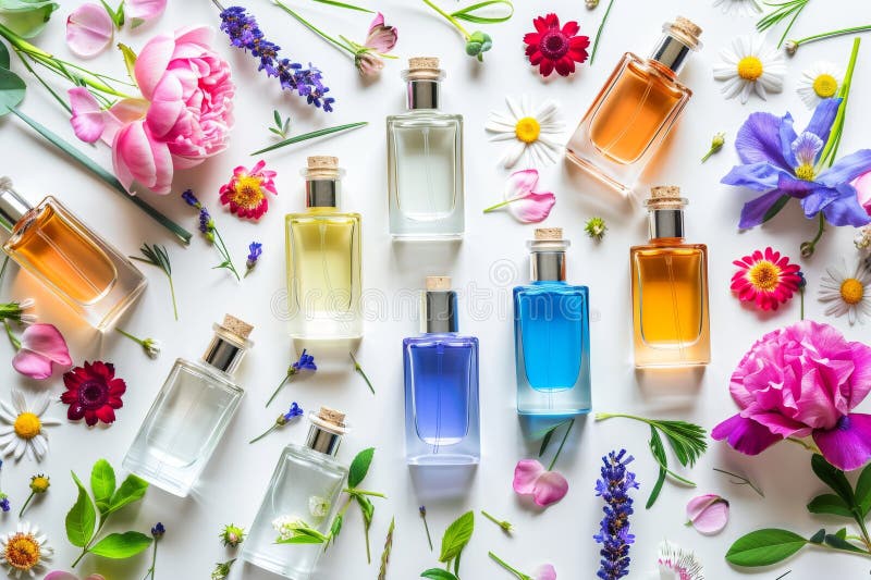 Essence Of Beauty In Perfume Emphasizes The Importance Of Sniffing Scents Creating A Sensory