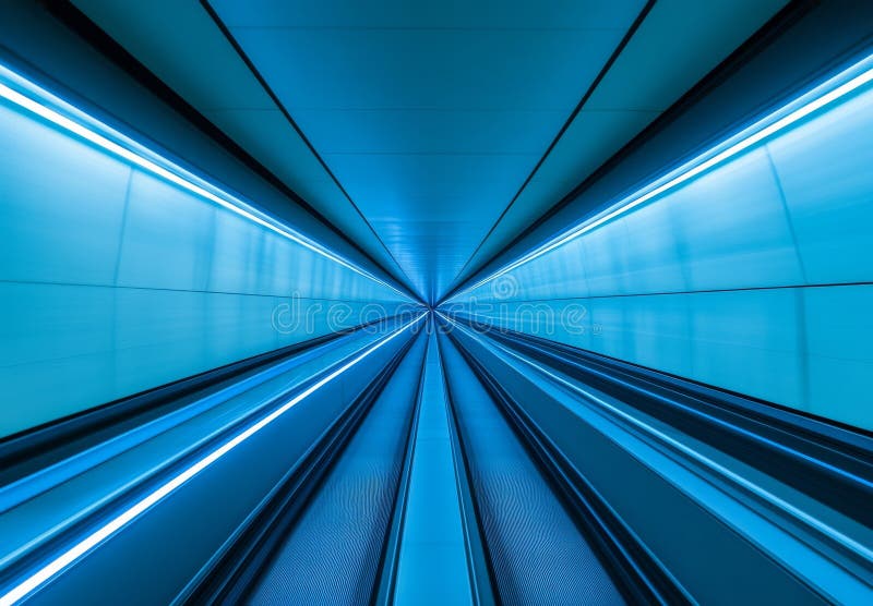 The Essence of Light Technology is Captured by Dynamic Blue Wave Lines ...