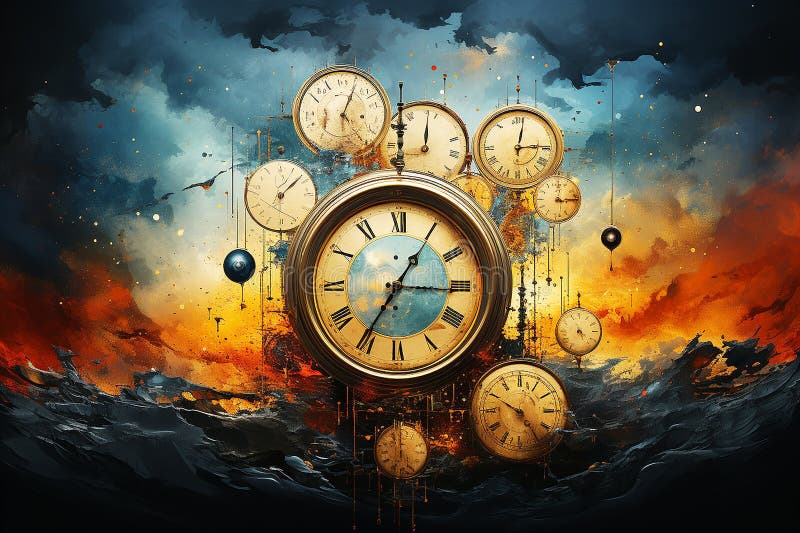 The Essence of Time through Abstract Imagery, Representations of Past ...