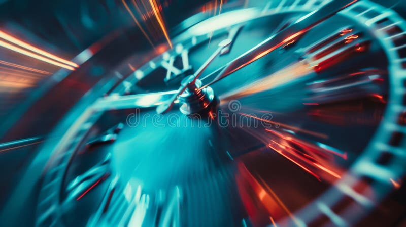 The Essence of Time Passage.AI Generated Image Stock Image - Image of ...