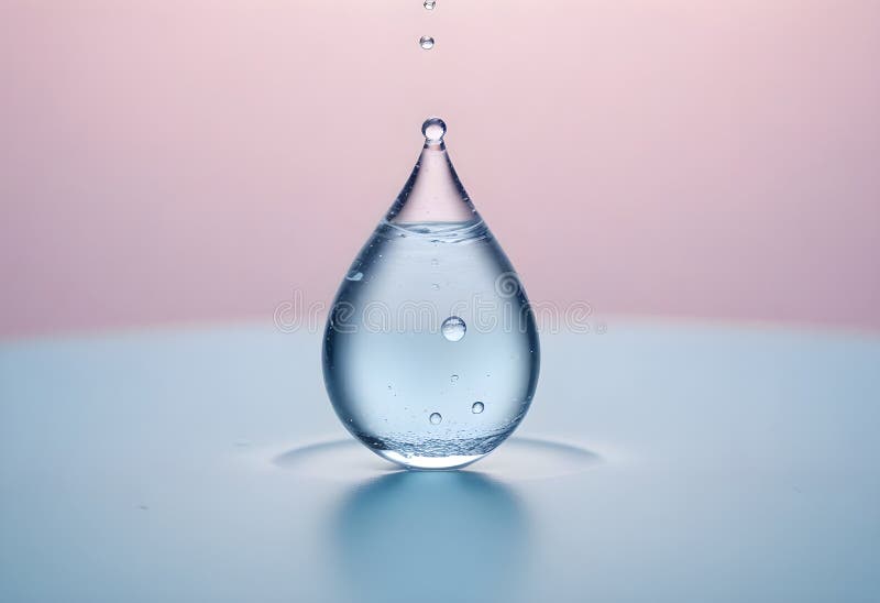 The Essence of Water, Abstract Reservoir of Water in the Form of a ...