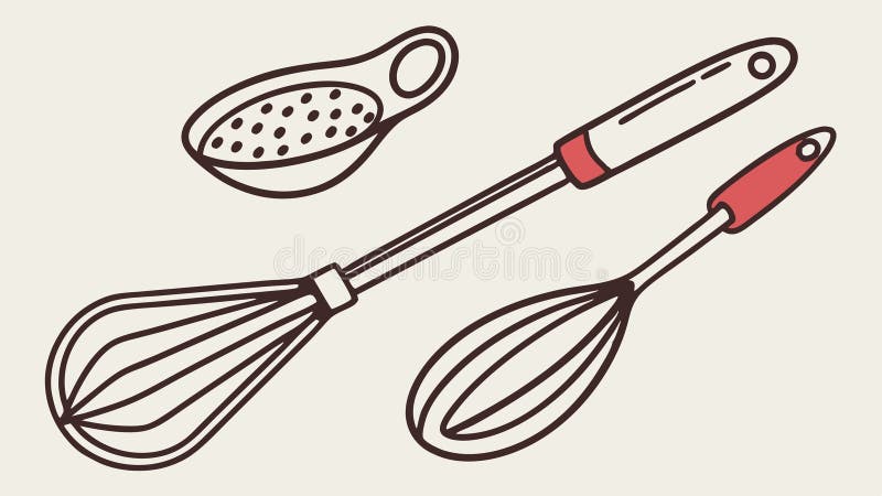 Essential Baking Tools Vector, Culinary Kitchen Utensils, Vector Design ...