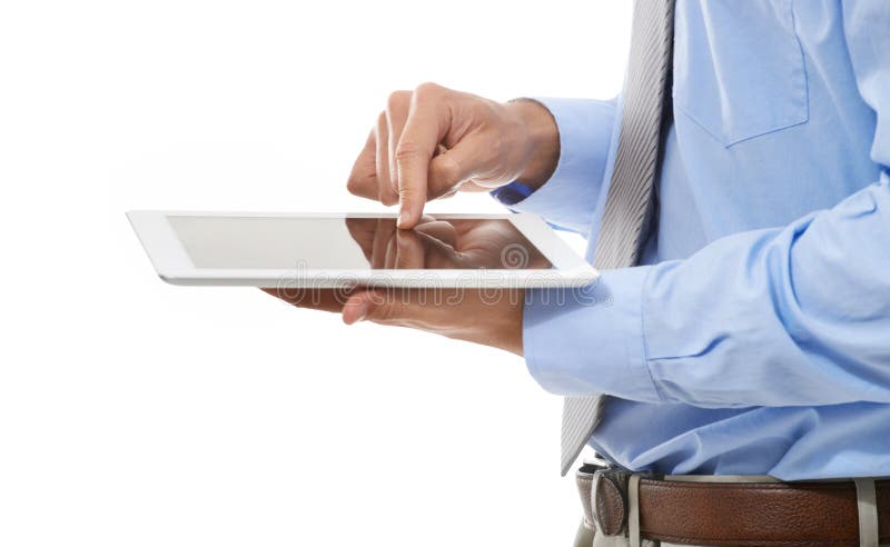 Essential Business Tools. Cropped Studio Shot of a Young Businessman ...