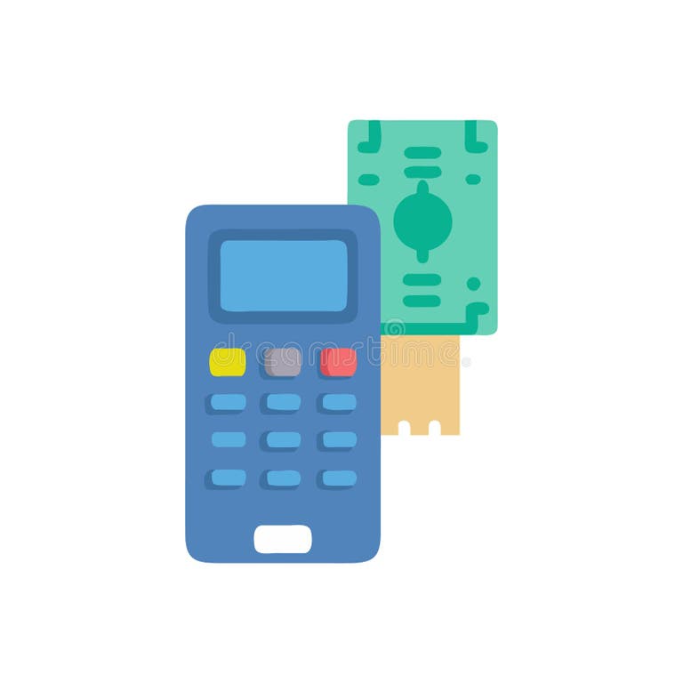 Essential Chip and Pin Reader Icon for Security Stock Photo ...