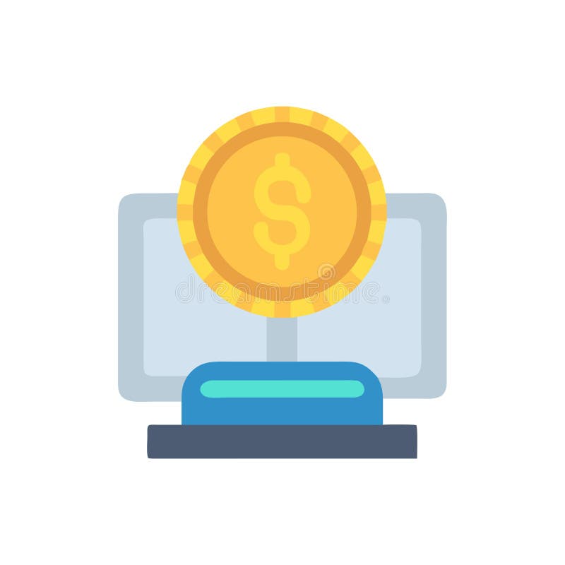 Essential Coin Display Illustration Stock Illustration - Illustration ...