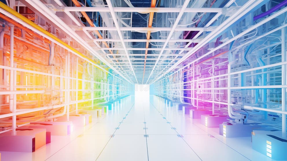 Essential Computer Networking, Linking Devices for Seamless Digital Communication, AI Generated ...