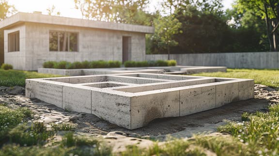 Essential Concrete Foundation for House Construction Sturdy Slabs and ...