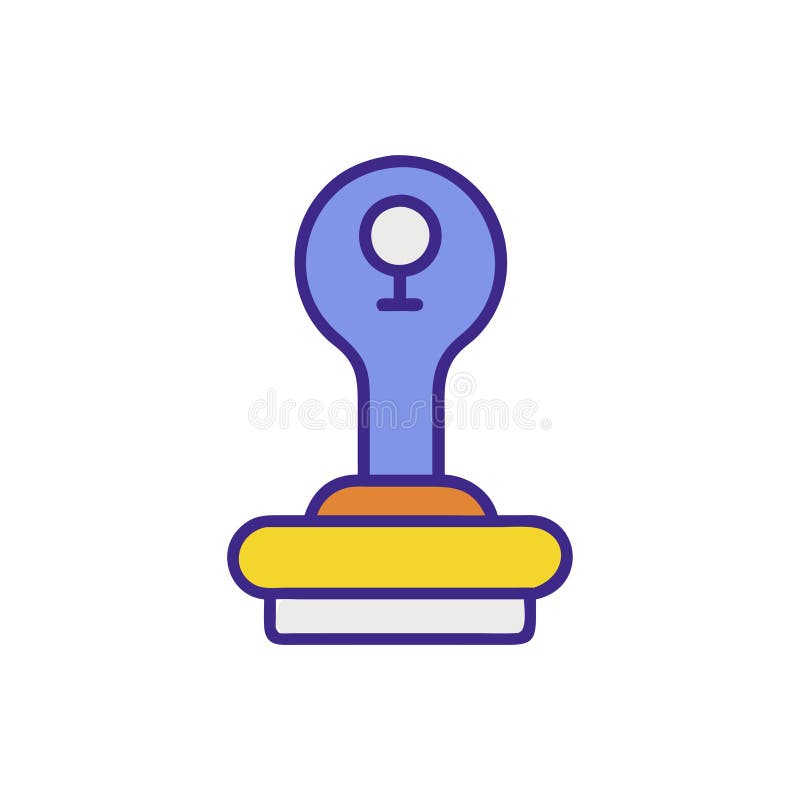 Essential Corporate Stamp Key Illustration Stock Vector - Illustration ...