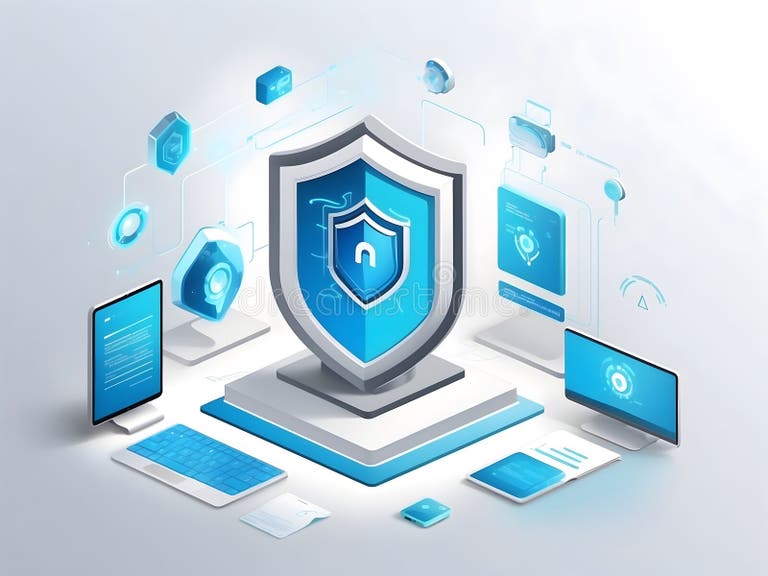 The Essential of Data Privacy and Protection Stock Illustration ...