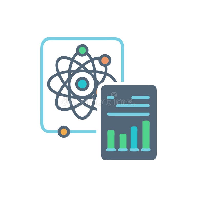 Essential Data Science Icon for Analytics Stock Photo - Illustration of ...
