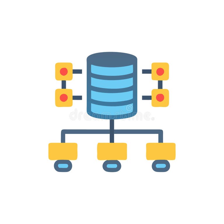 Essential Data Warehouse Icon for Effective Management Stock Photo ...