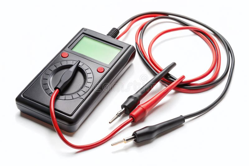 Essential Digital Multimeter Test Leads a HighQuality Minimalist Stock ...