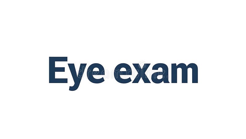 Essential Eye Exam Practice and Health Information Display for Patients ...