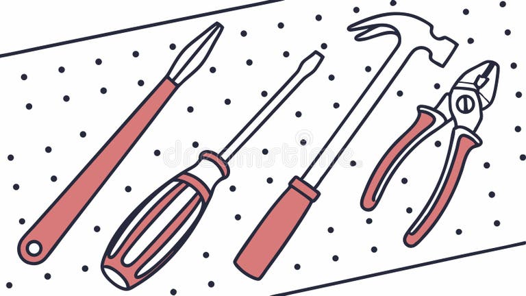 Essential Hand Tools Vector Set, Vector Design Generative AI Stock ...