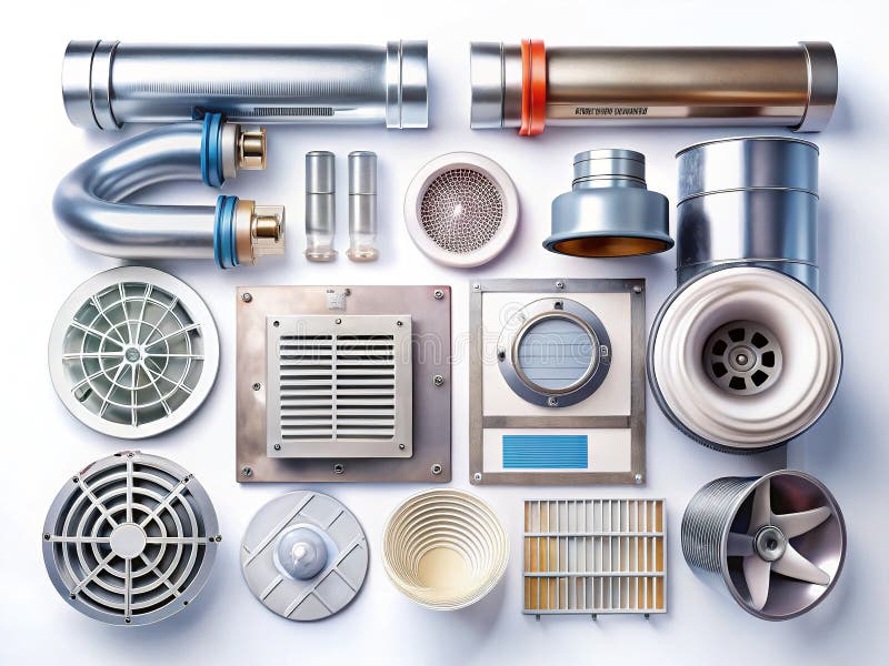 Essential Home Ventilation System Components Ductwork Vents and Grilles for Optimal Airflow and ...