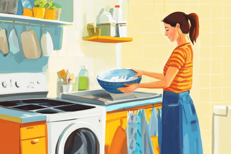 Essential Household Tasks the Importance of Washing Dishes and Doing ...