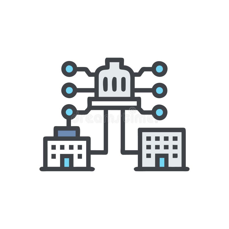 Essential IaaS Icon for Cloud Services Stock Photo - Illustration of ...