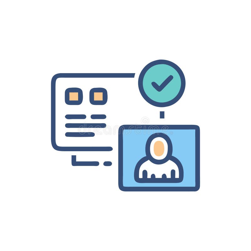 Essential IAM Icon for Identity Protection Stock Image - Illustration ...