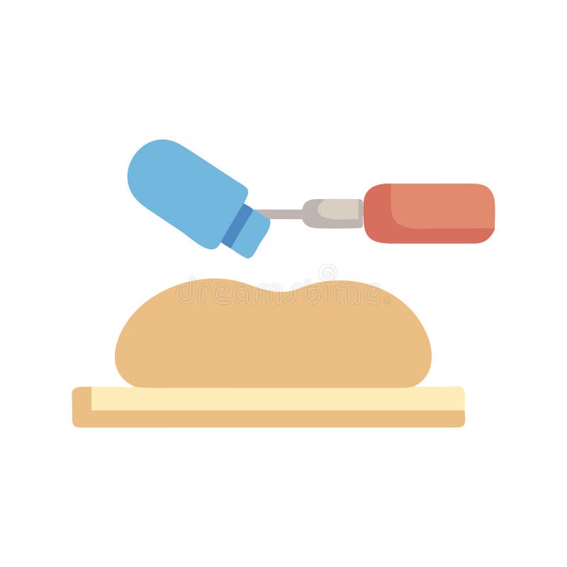 Essential Clay Modeling Tool Icon Stock Vector - Illustration of study ...