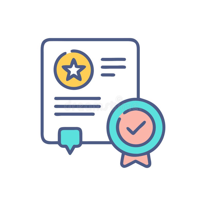 Essential Icons for Recommendations and Choices Stock Illustration ...