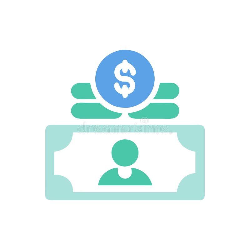 Essential Icons for Salary and Payment Processes Stock Illustration ...