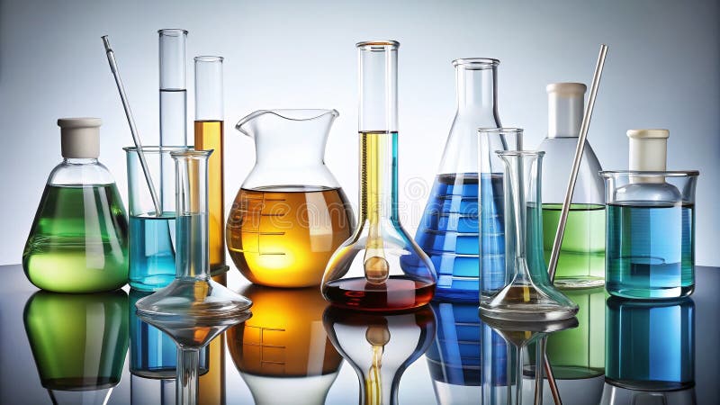 Essential Laboratory Glassware a Comprehensive Collection of Beakers ...