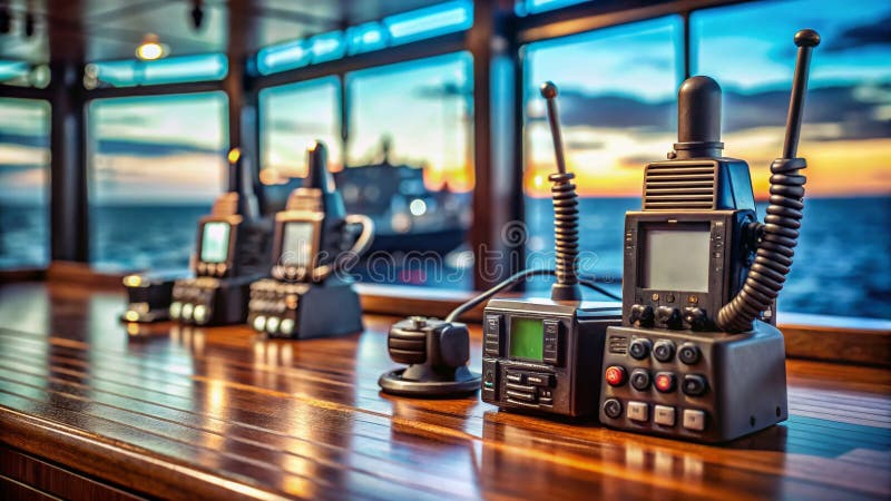 Essential Maritime Communication GMDSS Radios for Emergency Response on ...