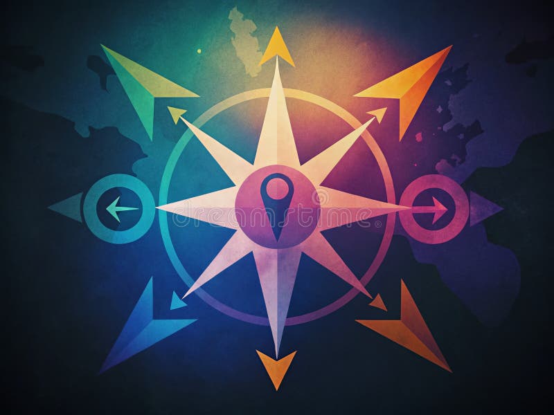 Essential Navigation Icons Silhouette Symbols for Maps Directions and ...